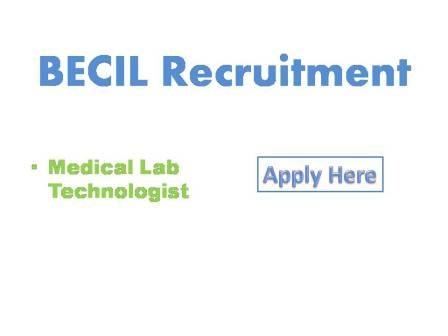 BECIL Recruitment 2021
