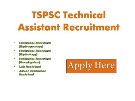 TSPSC Technical Assistant Jobs 2022