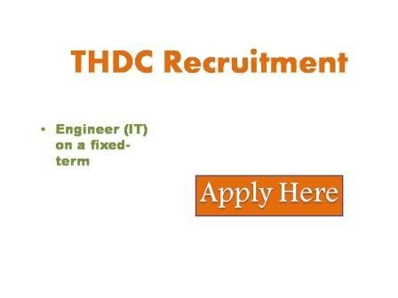 THDC Recruitment 2023