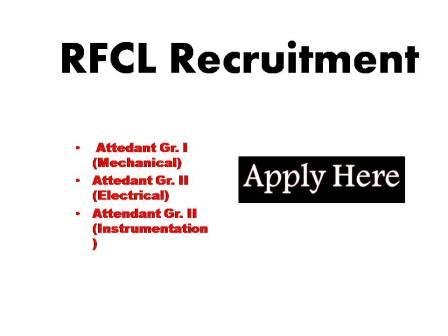 RFCL Recruitment 2024